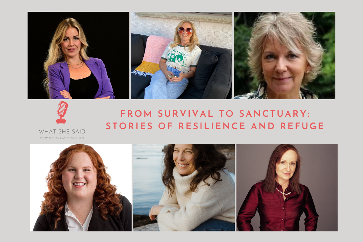 From Survival to Sanctuary: Stories of Resilience and Refuge - What She ...